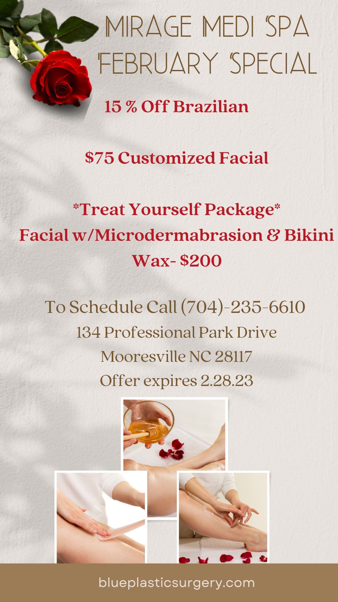 Promotions - Blue Plastic Surgery - Mooresville, NC