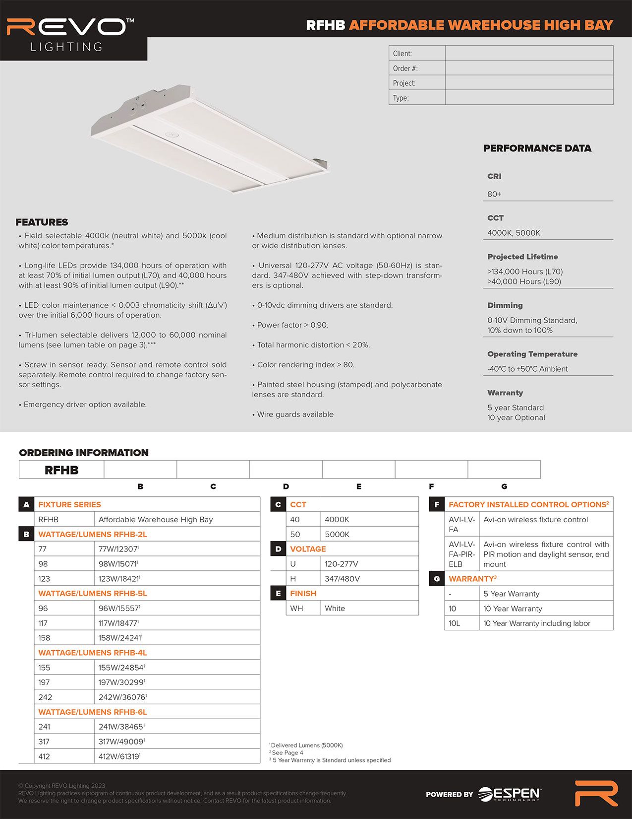 RFHB - REVO Lighting