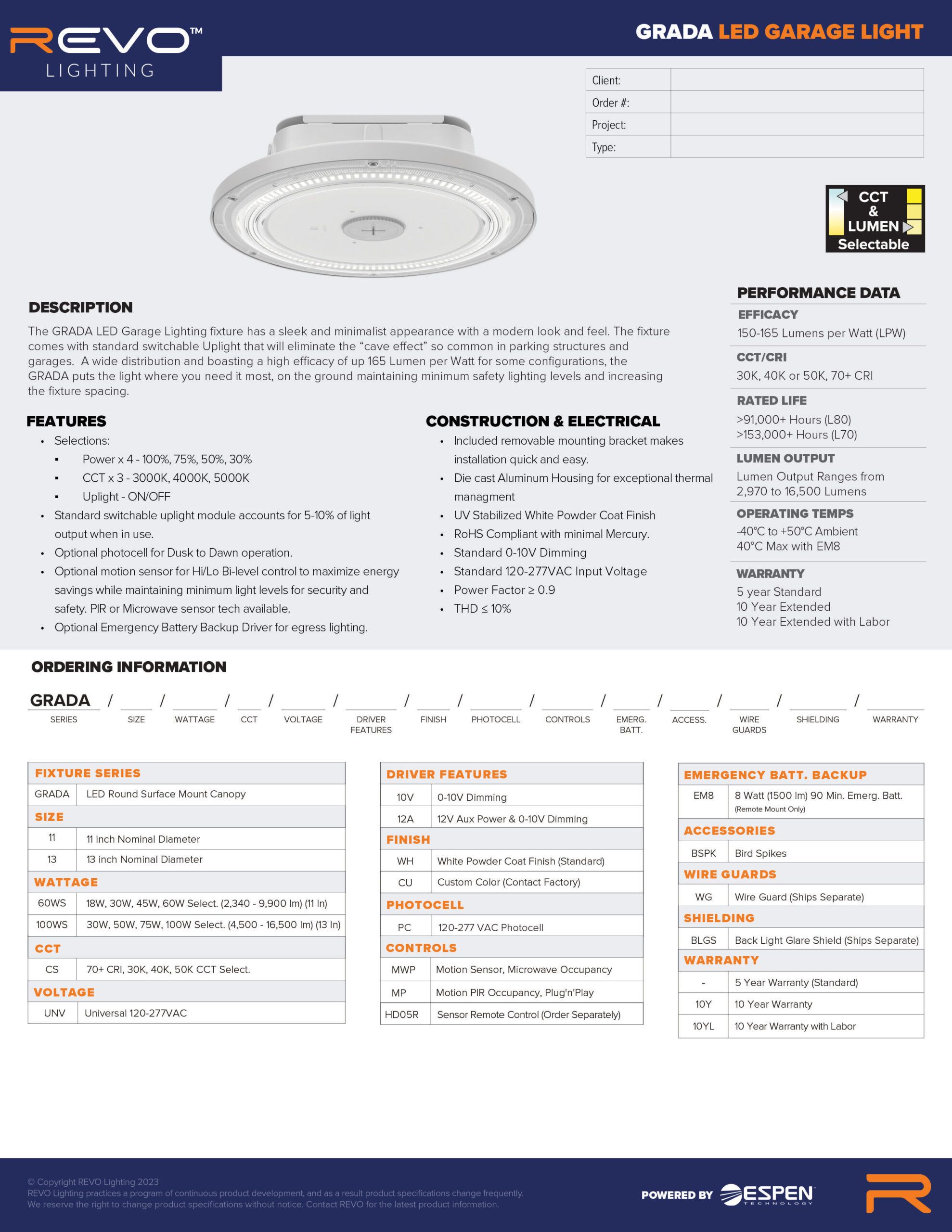 Grada - REVO Lighting