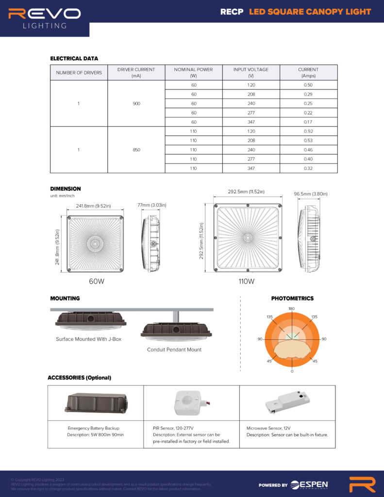RECP - REVO Lighting